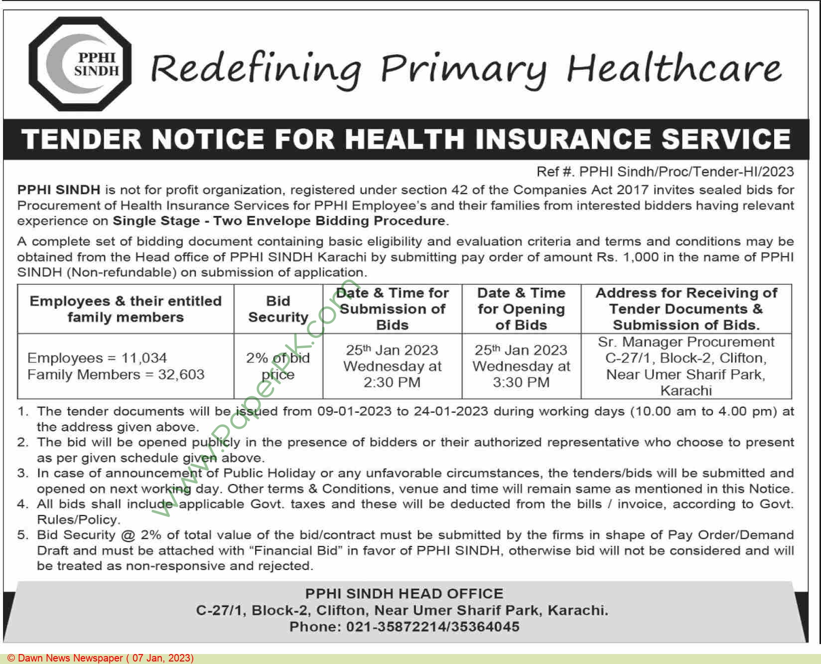 PPHI SINDH - Karachi