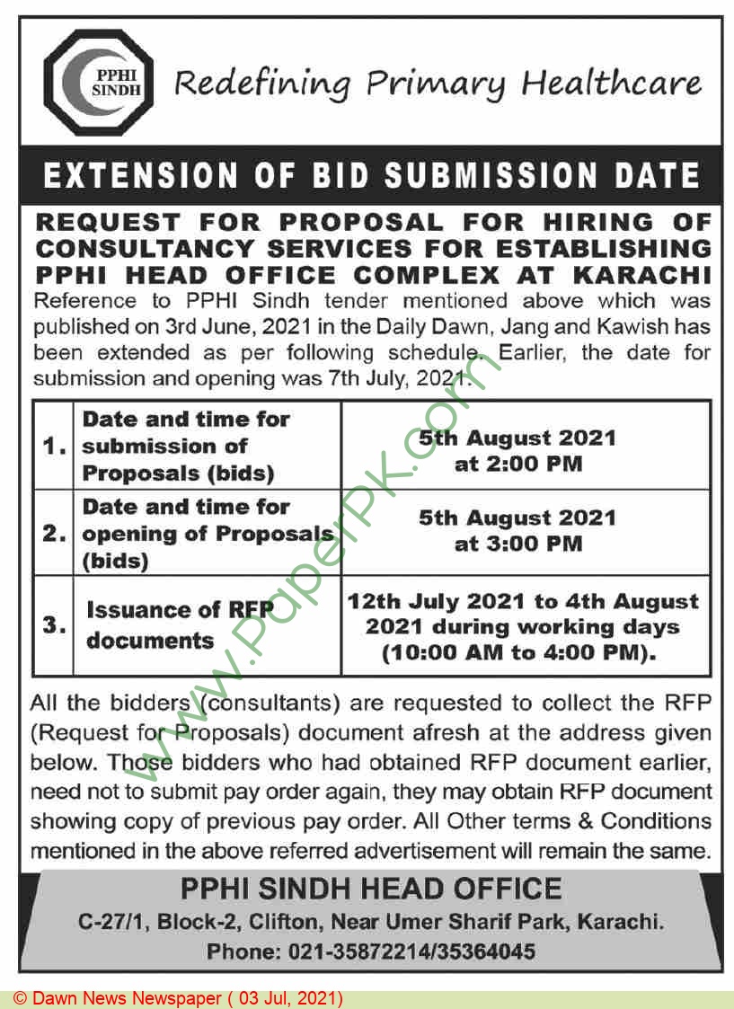 PPHI SINDH - Karachi