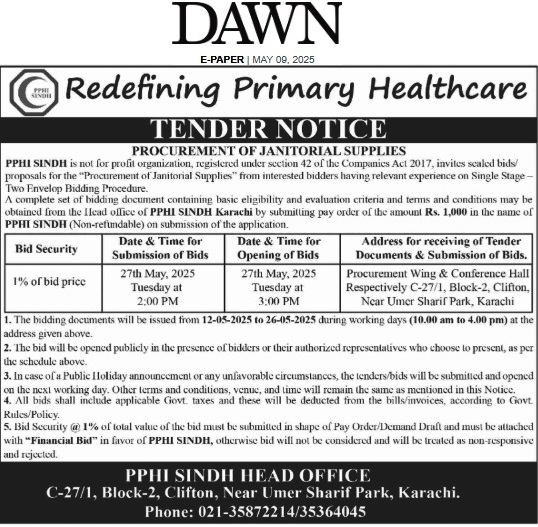 PPHI SINDH - Karachi